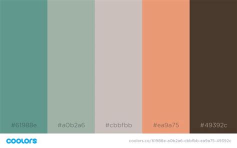 Understanding The Color Scheme For An Orange And Brown Palette