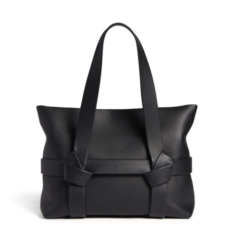 15 Best Black Leather Tote Bags Of 2024