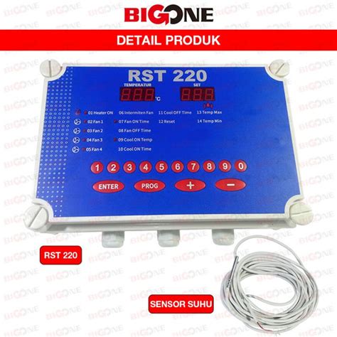 Jual Pengatur Suhu Kandang Ayam Unggas Controller RST 220 Alat Ternak Ayam Kota Tangerang