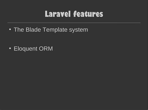 laravel and composer presentation extended ppt