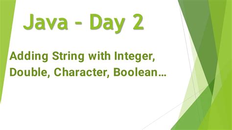 Java Day 2 In Telugu Adding String With Integer Double