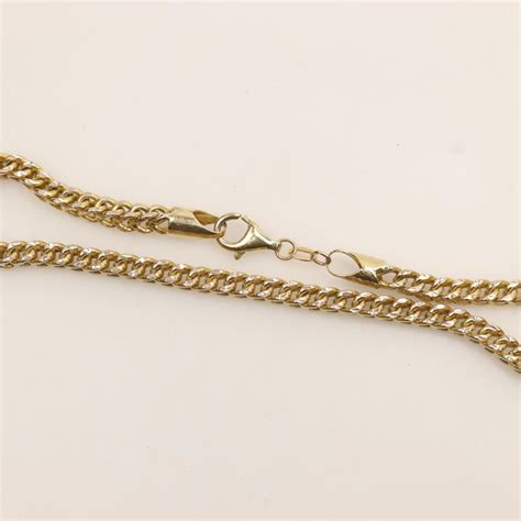 10kt Two Tone Gold Foxtail Link Bracelet Property Room