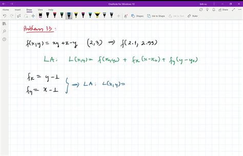 linear approximation a find the linear approximation to the function f
