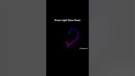 100 drone light show demonstration for proposing marriage vimdrones