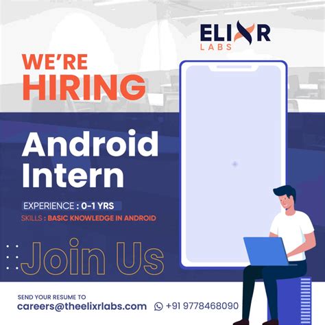 Elixr Labs On Linkedin Hiring Elixrlabs Android Newopportunity Teamelixr Intern