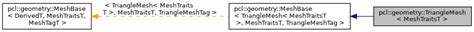 Point Cloud Library PCL Pcl Geometry TriangleMesh Class Template