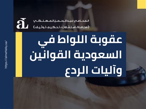 عقوبة اللواط في السعودية القوانين وآليات الردع المحامي عبد الرحمن المهلكي