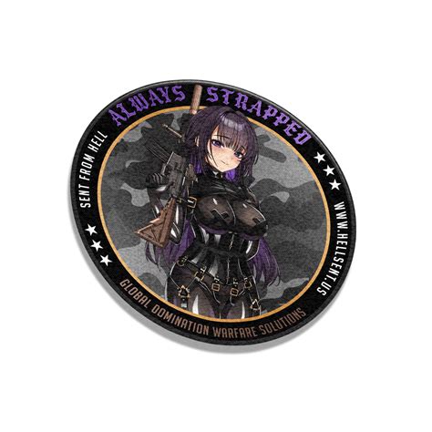 Always Strapped Patch Hellsent Always Strapped Patch Hellsent