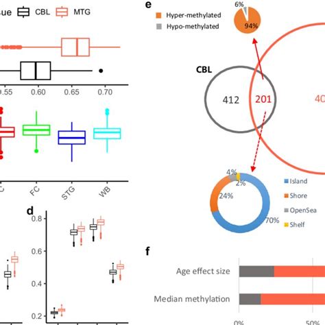 Boxplots Illustrating The Cerebellum Cbl Have A Lower Median Overall Download Scientific