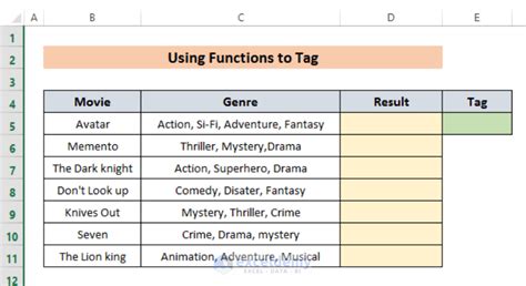 How To Add Tags In Excel Simple Ways ExcelDemy