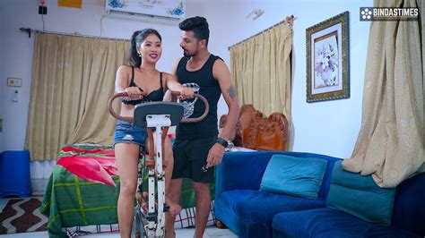 Desi Girl Fucked By Her Personal Gym Trainer On Cycle Hindi Audio