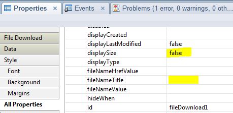 Xpages How Can You Get Rid Of The File Name Title And Size Of The Download Control Stack