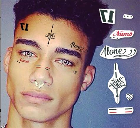 Xxxtentacion Face Tattoos Face Tattoos A Trend That Is Here To Stay