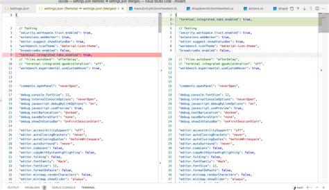 Settings Sync Says There Is A Conflict But Won T Show Them Issue Microsoft Vscode