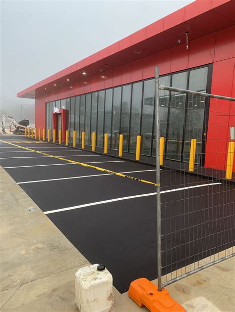 Concrete Epoxy Application Liberty Petrol Station Viva Painters Adelaide