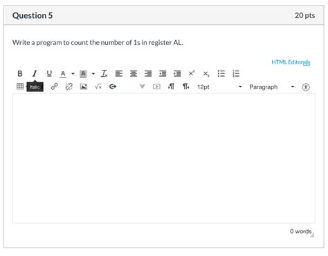 Solved Question 5 20 Pts Write A Program To Count The Number