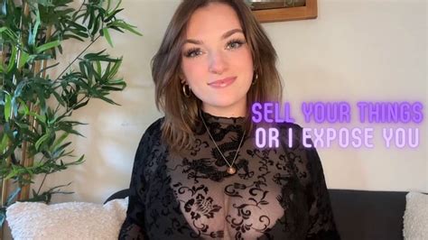 Sell Your Things Or Ill Expose You Homewrecking Goddess Goddess