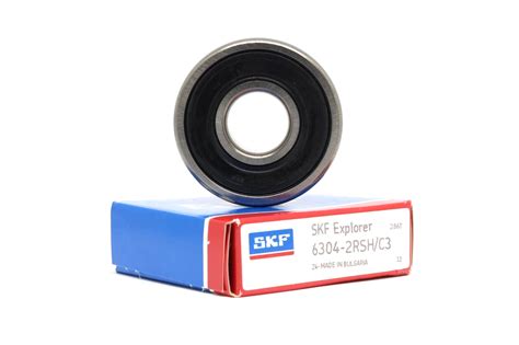 6304-2RS C3 SKF Rubber seal 6304-2RSH C3 ball bearing 6304-rs 20x52x15 ...