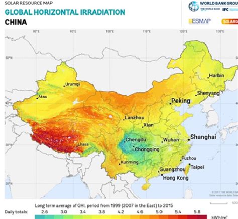 Chinese Map Of Direct Normal Solar Radiation Download Scientific Diagram
