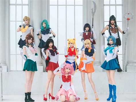 Sailor Moon 10 Sailor Scout Cosplay Groups Straight From The Anime