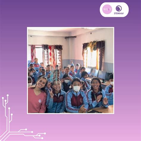 Techforgood Codinginnepal Girlsintech Womenintech Stemeducation