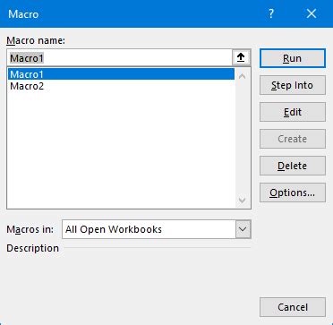 How To Record A Macro In Excel 2016