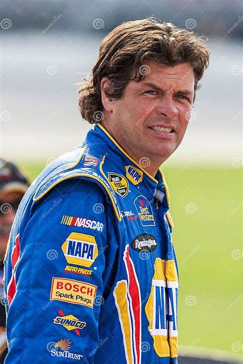 Michael Waltrip At The Usg Sheetrock 400 Editorial Image Image Of