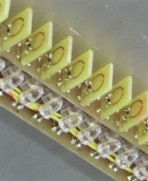 Photograph Of The Light Controllable Magnetic Reflector Array Based On