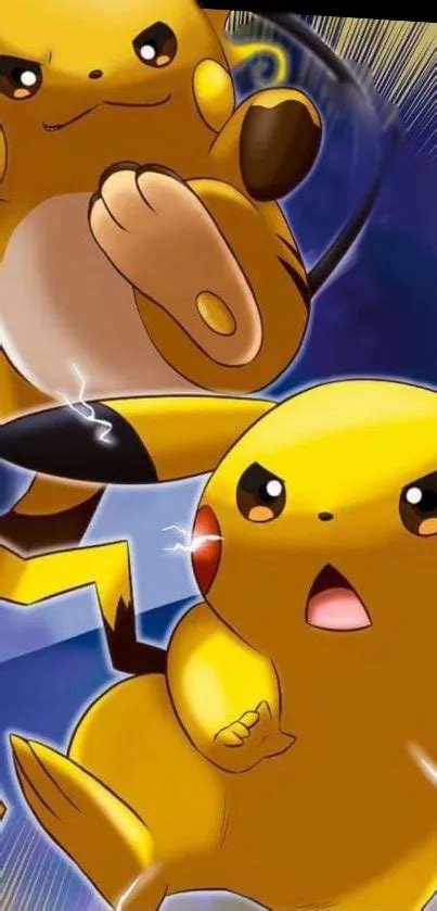 Dynamic Pikachu Anime Wallpaper Free Download