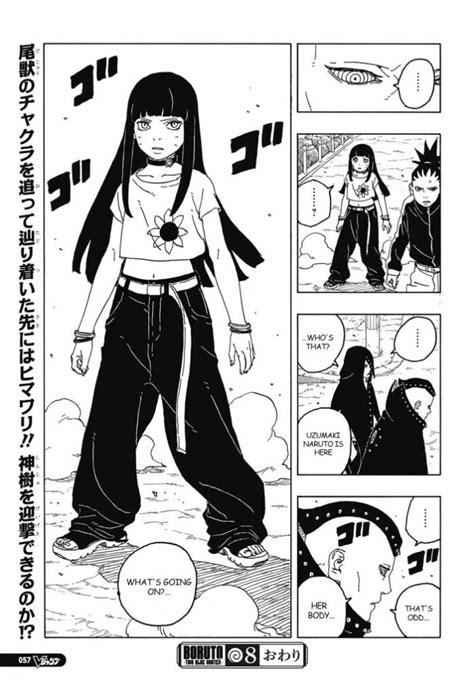 Boruto Himawari Warisi Chakra Kurama Greenscene