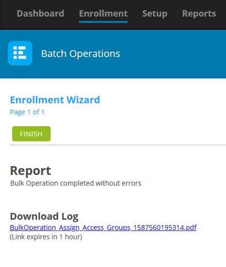 Batch Operations Omnia Pmt Security