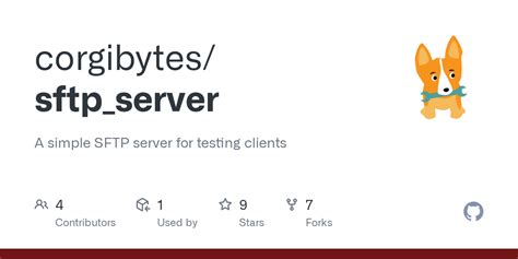 GitHub Corgibytes Sftp Server A Simple SFTP Server For Testing Clients