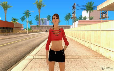 Skin Girl Nfs Ps For Gta San Andreas