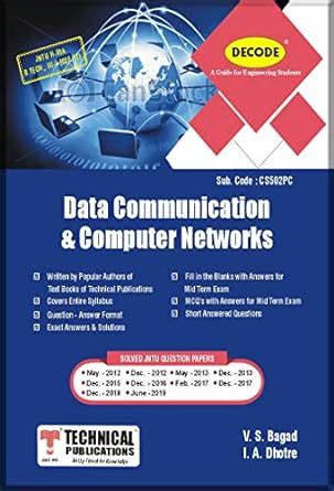 Decode Data Communication Computer Networks For JNTU H 16 Course III I CSE CS502PC