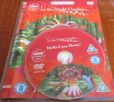 In The Night Garden Hello Upsy Daisy Dvd 2008 Anne Wood Cert U £2