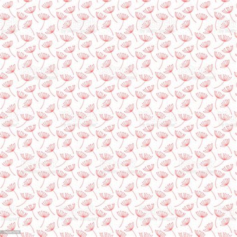 손 장식 민들레 씨앗으로 그려진된 패턴입니다 양식에 일치 시키는 다채로운 분기 합니다 여름 봄 배경 자연 컬렉션입니다 벡터 일러스트 레이 션 가능성에 대한 스톡 벡터 아트