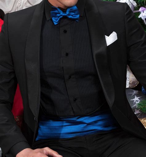 Black Suit Light Blue Bow Tie At Marva Carey Blog