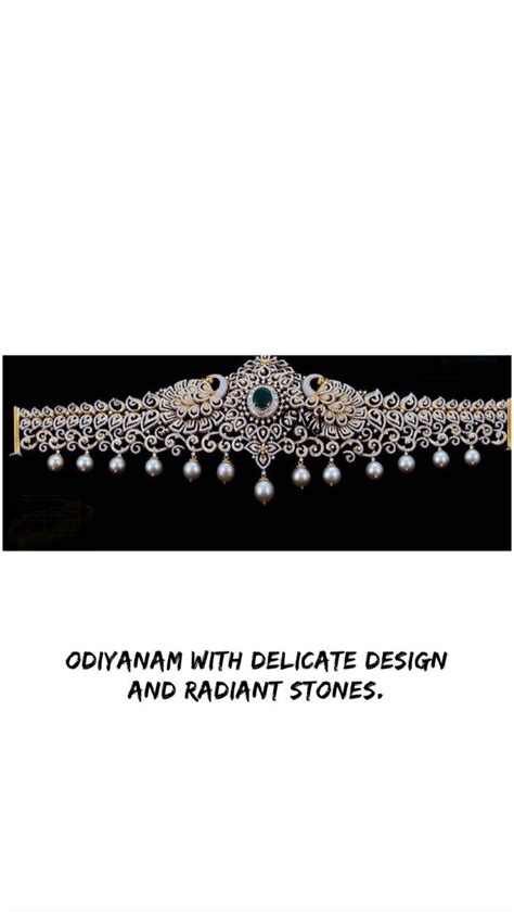 Latest Gold Ottiyanam Designs With Radiant Stones Gold Bangles Design