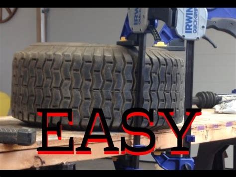 How to Break a Tire Bead at HOME! - YouTube