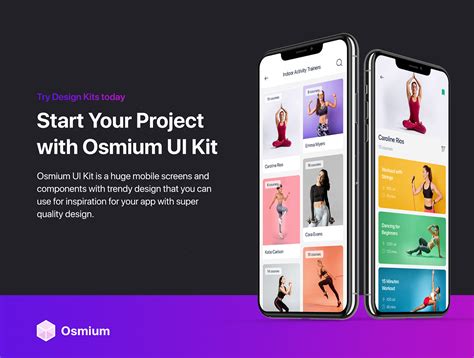 Osmium Ui Kit Behance