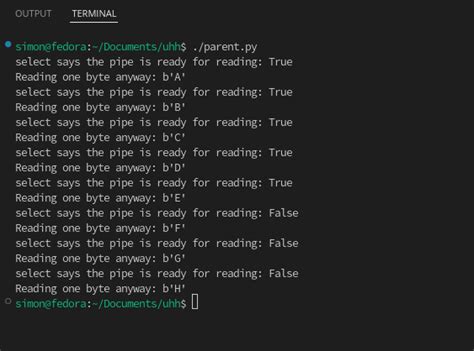Calling Read On A Subprocess Pipe Makes Select Block Even When Data Is