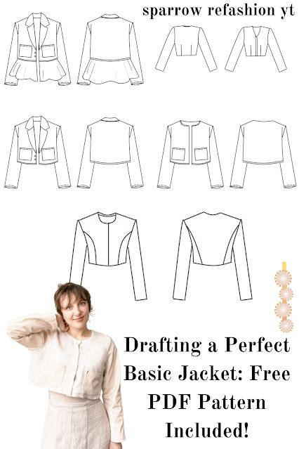 Step By Step Jacket Drafting Tutorial With Pattern Hacks And Free Pdf Pattern Artofit