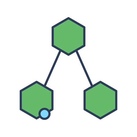 Chemical Structure Vector Icon Vector Art At Vecteezy