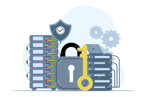 Premium Vector Vector Illustration About Using Cyber Security Services To Protect Personal Data