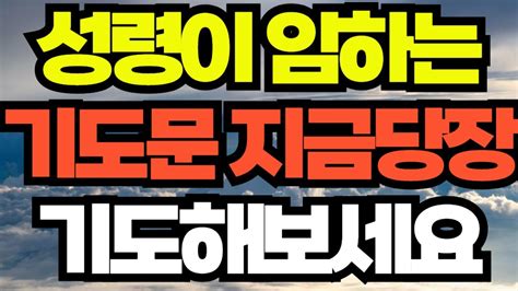 성령이 임하는 기도문 지금당장 기도해보세요 매일기도 따라하는기도 새벽기도 기도잘하는법 간절한 기도가 되는 기도 하나님께서 응답하시는 기도 분당우리교회