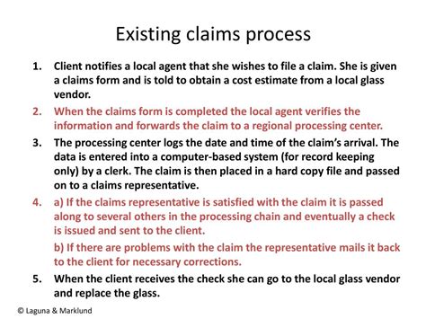 bpm exercise claims handling for replacement of automobile glass ppt