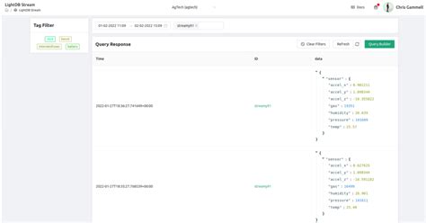 Prototype Your Data Outputs With The Golioth Query Builder The