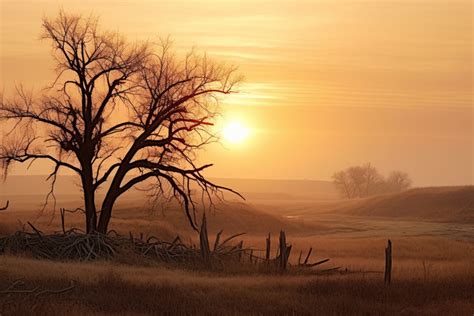 풀과 나무 바위 위로 떠오르는 태양 가을 감성 경기도 배경 일러스트 및 사진 무료 다운로드 Pngtree