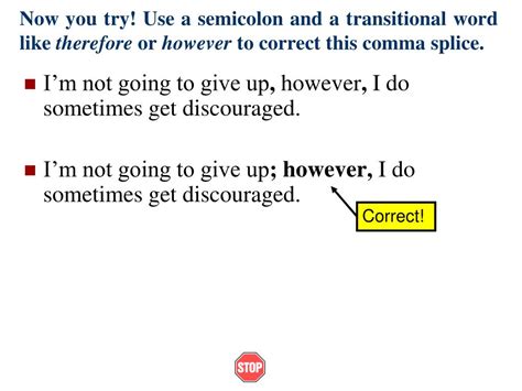 PPT Avoiding Run On Sentences Comma Splices PowerPoint Presentation ID