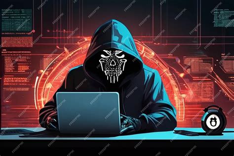 Premium Photo Wanted Hackers Coding Virus Ransomware Using Laptops And Computers Cyber Attack